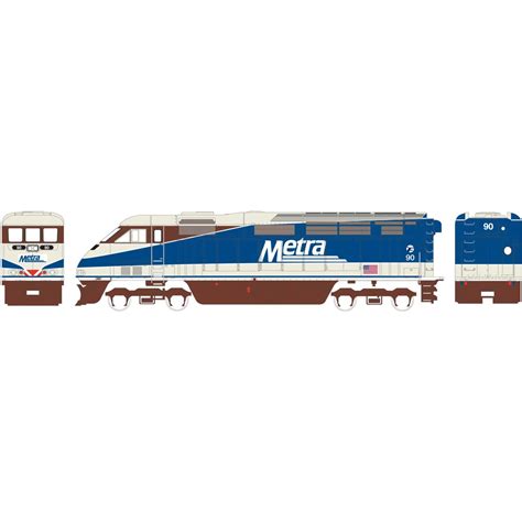 Athearn Rtr 15361 Metra F59phi N Dcc Sound Scale