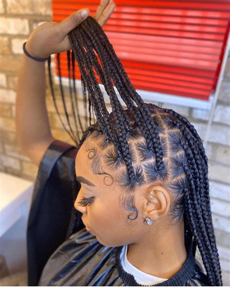 91 Baddie Box Braids Hairstyles 2019 Plan Artplan
