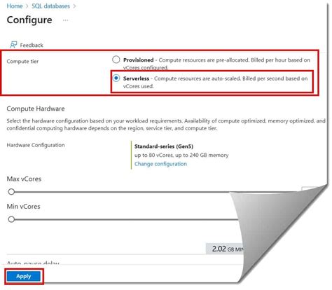 Azure Sql Serverless Database Azure Lessons