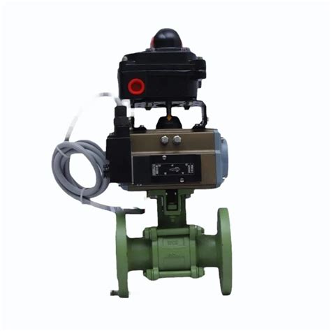 Stainless Steel Pneumatically Actuated Ball Valve At ₹ 3800piece