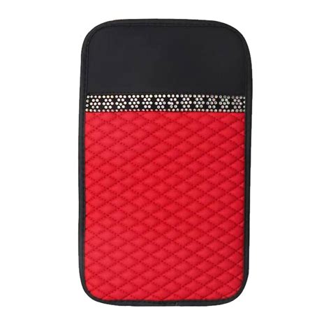 Tohuu Car Center Console Pad Breathable Car Armrest Box Mat Three