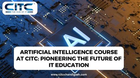 artificial intelligence course at citc the hub of it