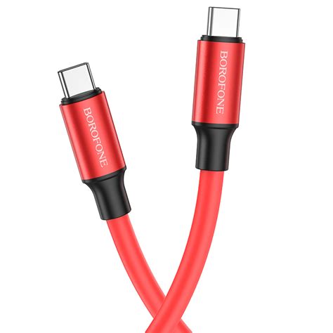 F 05 Borofone Cable Bx82 Bountiful Type C To Type C 60w 3a 1