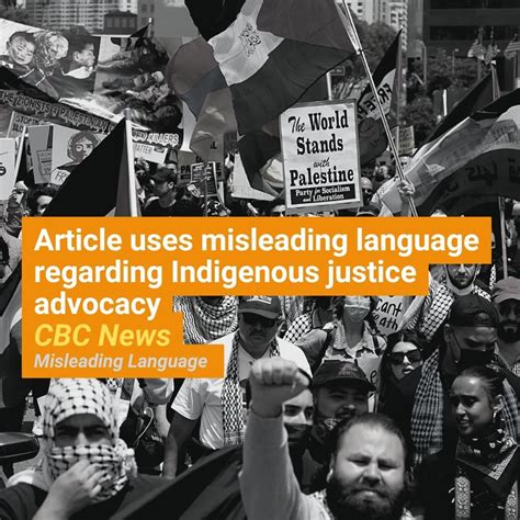 Article Uses Misleading Language Regarding Indigenous Justice Advocacy