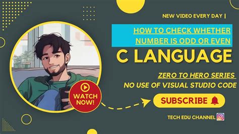 How To Check Whether Number Is Odd Or Even C Language Program Tech