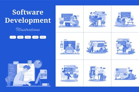 M641software Development Illustration Pack Deeezy