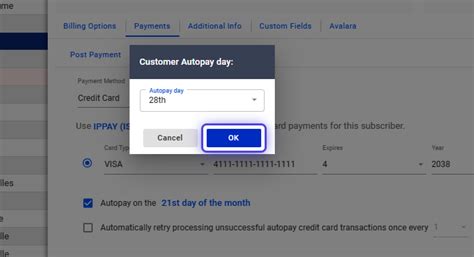 Subscriber Payment Workflow Visp
