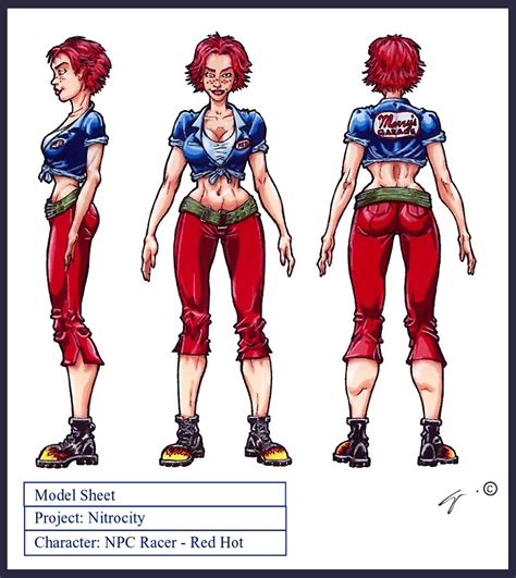 Gil Valadezs Portfolio 2d Model Sheets