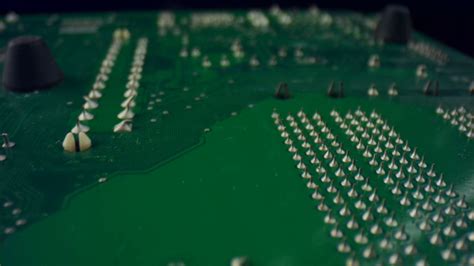 Closeup Circuit Board Of Computer Macro Of Stock Footage Sbv 338527001 Storyblocks