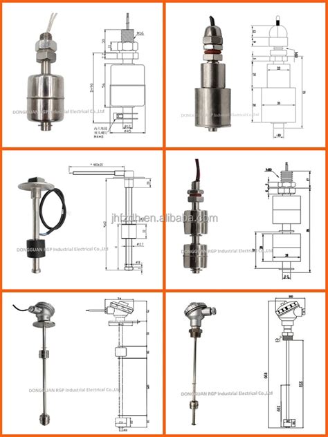 Extendable Water Level Probe Sensor For Fire Water Tank And Boiler Stainless Steel Probe With