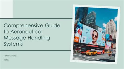 Comprehensive Guide To Aeronautical Message Handling Systems Ppt Powerpoint St Ai Ppt Example