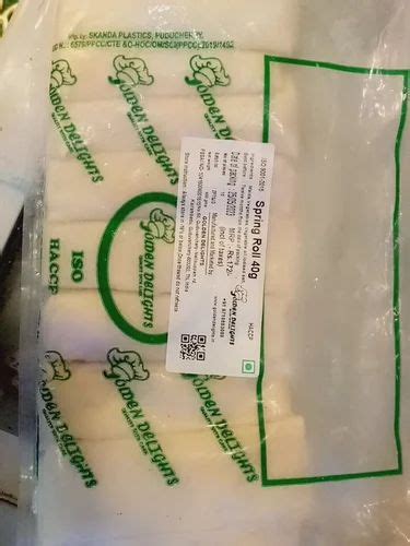 India Spring Roll Packaging Type Packet Pkt Qty 10 Pices At Rs 84 Pack In Chennai
