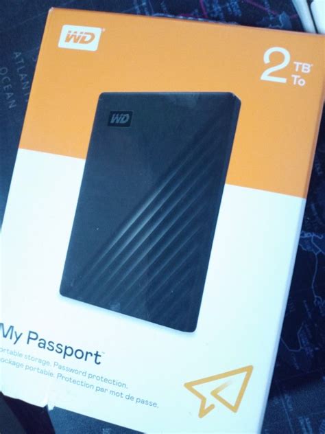 Wd 2tb External Hard Drive My Passport Computers And Tech Parts And Accessories Hard Disks