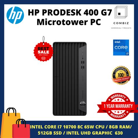 Hp Prodesk G Microtower Pc V G Pa Ready Stock Shopee Malaysia