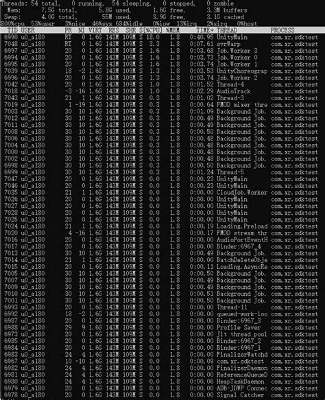 android 使用心得 ️ 使用adb命令查看某个 进程 的 线程优先级 ！ adb查看进程优先级 csdn博客