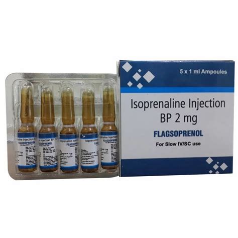 2mg Flagsoprenol Isoprenaline Injection At ₹ 650 Vial Cisplatin Injection Bp In Navi Mumbai