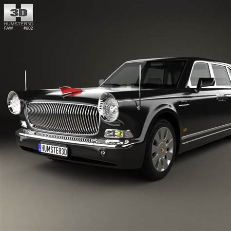 Faw Hongqi Hqe 2010 3d Model For Download In Various Formats