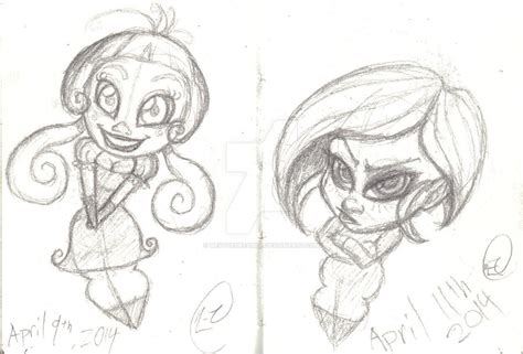 Sketchbook Chibi Toons 00 By Mevthedreamer On Deviantart