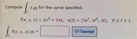 Solved Compute Cfds For The Curve Specified Chegg