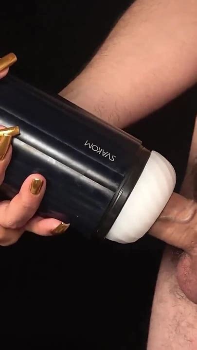 Must See Moment From This Its A Really Good Toy For Mens Simulate A Blowjob And Suck Really