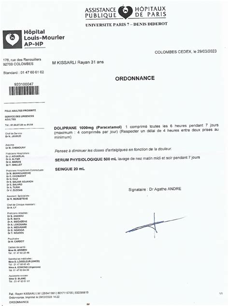 Scan Ordonnance Pdf