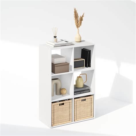 Pelli Cubic Storage Cabinet Bookcase Bookshelf Espresso