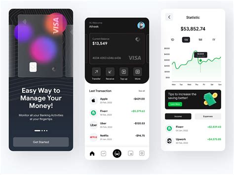 Mobile Banking App On Behance