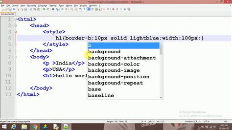 9 What Is Internal Css In Hindi How We Apply Internal Css In Html In Hindi Youtube