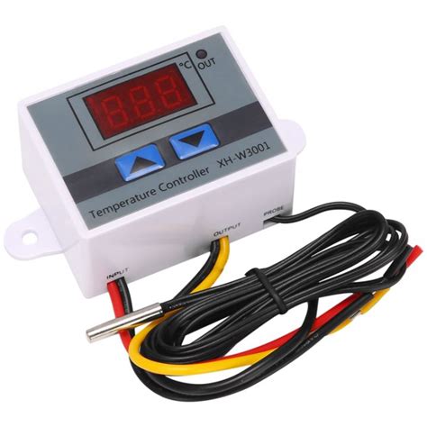 220v Digital Led Temperature Controller 10a Thermostat Control With