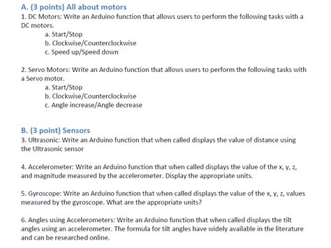 Solved Solve Using Arduino Code A 3 Points All About M