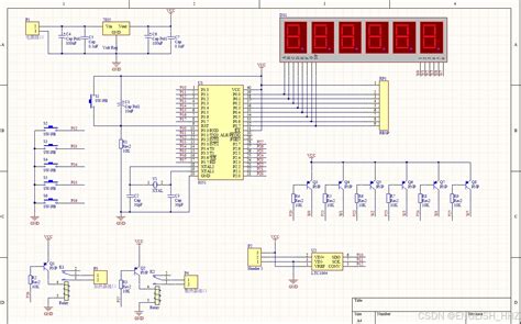 1996、基于51单片机的温度控制（lm35，上下限）proteus仿真程序原理图元器件清单）proteus Lm35 Csdn博客