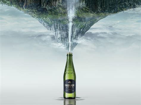 Cascade Origin ‘beer At Its Peak — Electric Art Creative Image