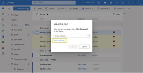 How To Create A Rule In Outlook To Filter Emails