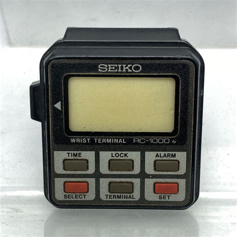 Seiko Quartz Wrist Terminal S501 4000 Vintage Mens Watch For Parts