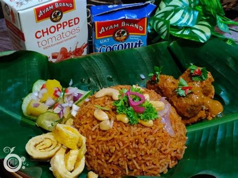 Jollof Rice A West African Rice Dish Jollof Rice Rice Dishes Pineapple Cucumber Salad