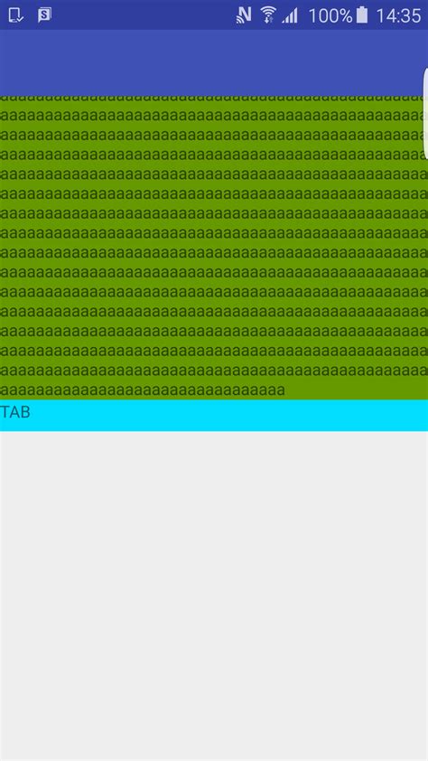 Android Appbarlayout With A Large Text Height Issue Stack Overflow
