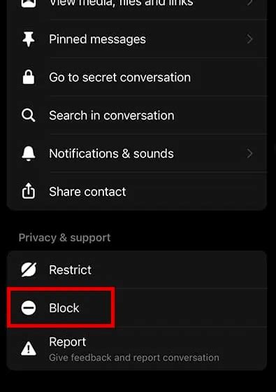 How To Delete Someone From Messenger