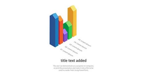 Enhance Your Data Visualization With A Bar Chart Graphic Powerpoint Template Free Download