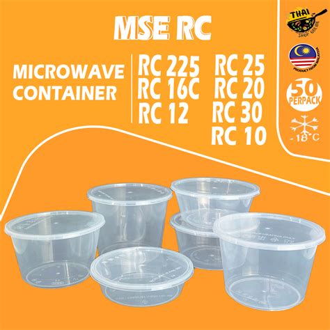 Food Container Microwave Pp Round Disposable Plastic With Lid Bekas