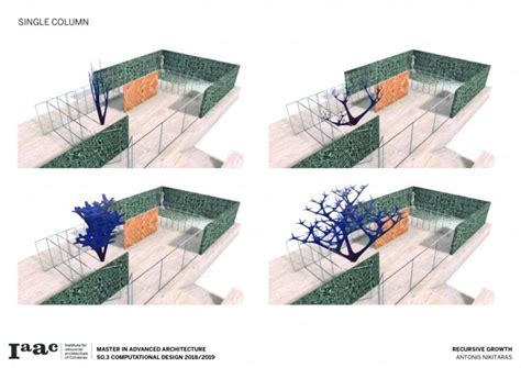 recursive growth bifurcation structures conceived as branching columns iaac blog