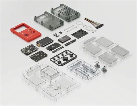 Clockwork Gameshell Open Source Portable Retro Game Console Tuvie Design