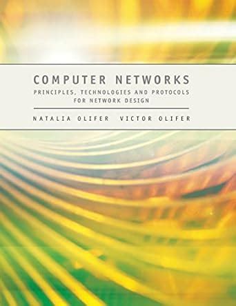 Amazon Computer Networks Principles Technologies And Protocols
