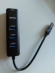 Ablewe Usb To Ethernet Adapter In Aluminum Usb Ethernet Adapter With Rj Mbps