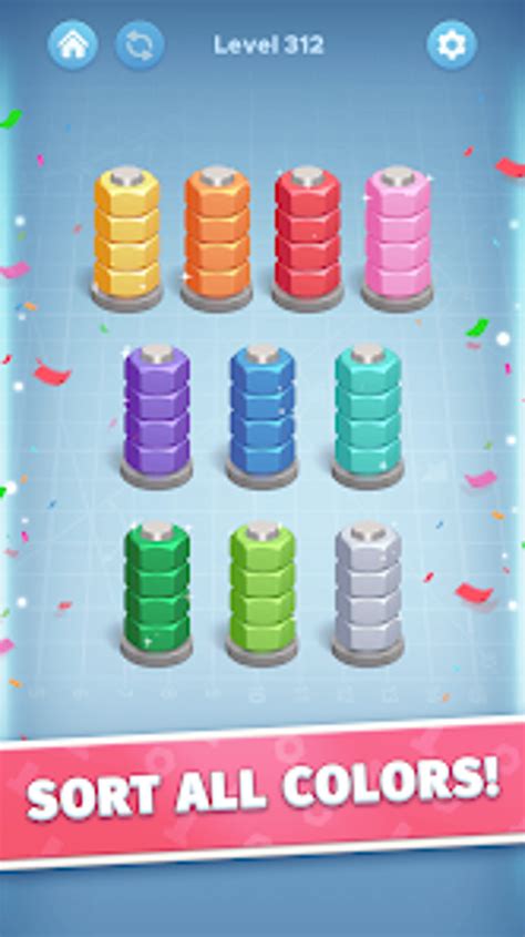 Nut Color Game Sort Puz 3d Para Android Descargar