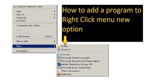 How To Add A Program In Right Click New Menuright Click Youtube