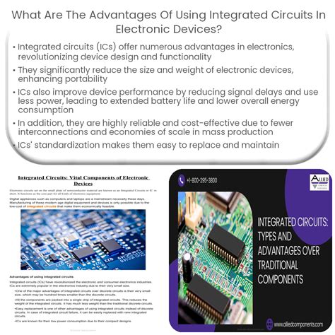 What Are The Advantages Of Using Integrated Circuits In Electronic Devices
