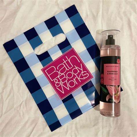 Bbw Raspberry And Pink Lily Beauty Personal Care Fragrance Deodorants On Carousell