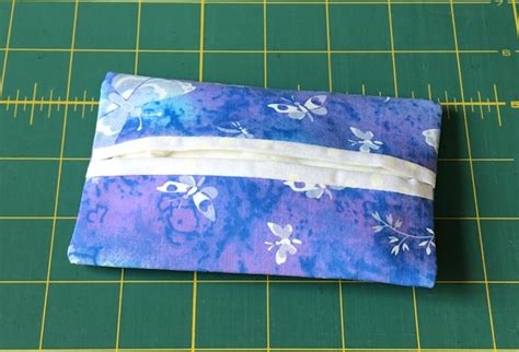 10 Minute Pocket Tissue Holder Sewing Project Another Scrap Busting Project Alanda Craft