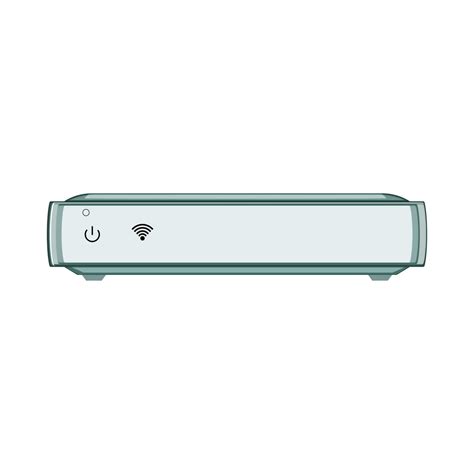 Hub Dsl Modem Cartoon Vector Illustration 23247192 Vector Art At Vecteezy
