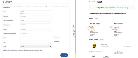 Solved How To Set Up The Order Summary So That The Customers Name Does Not Appear Twice